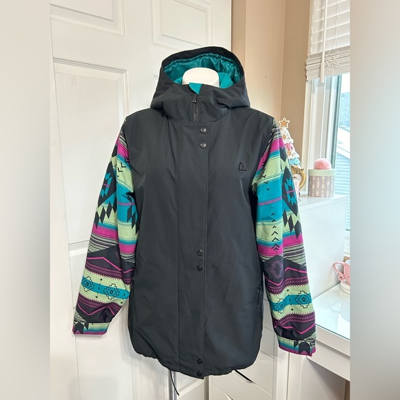 Aperture | Jackets & Coats | Aperture Black Technical Waterproof Ski ...